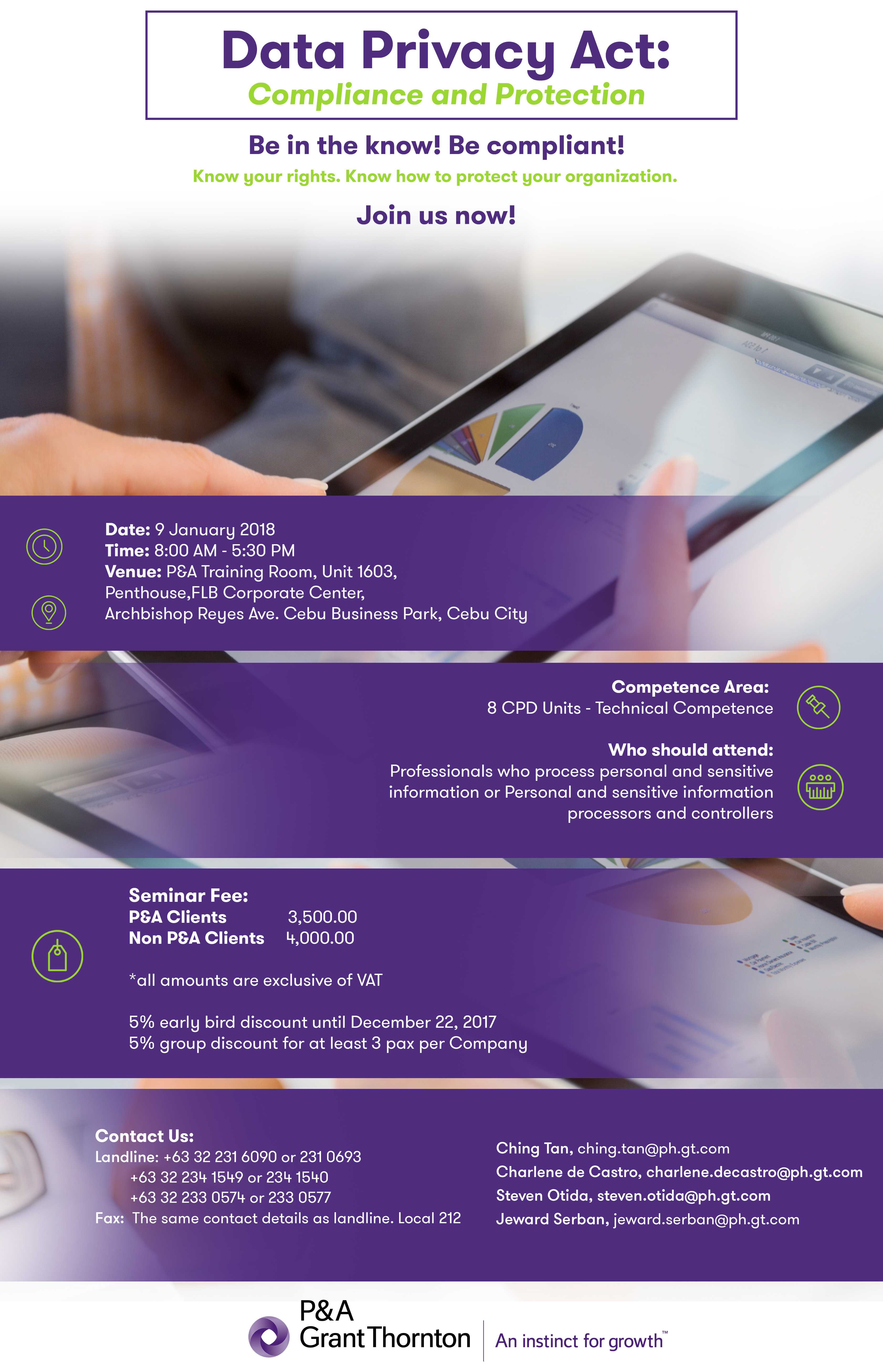 Data Privacy Act Compliance And Protection Grant Thornton Data Privacy Act Compliance And Protection Grant Thornton